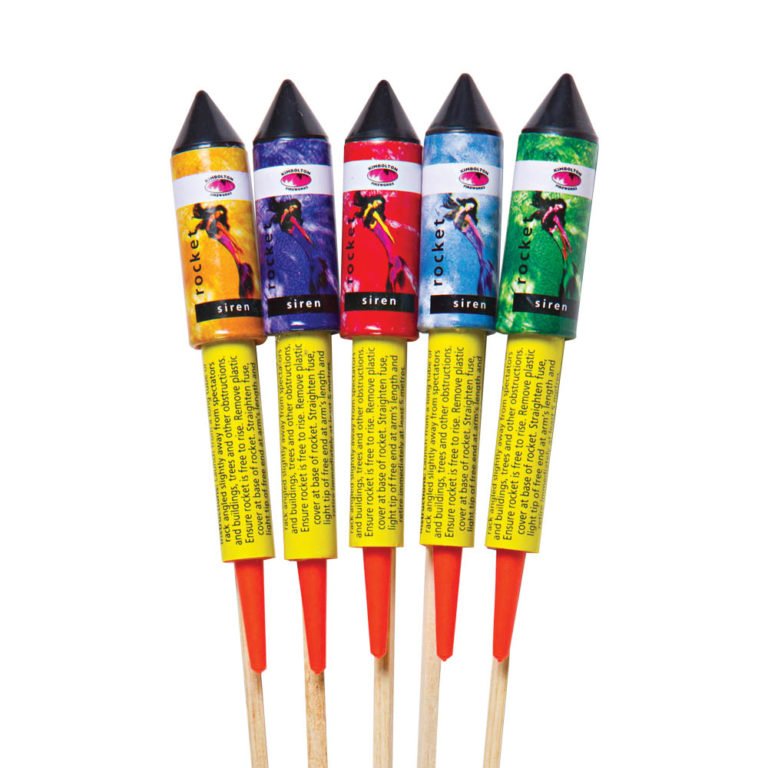 Siren Rocket Firework Selection Pack